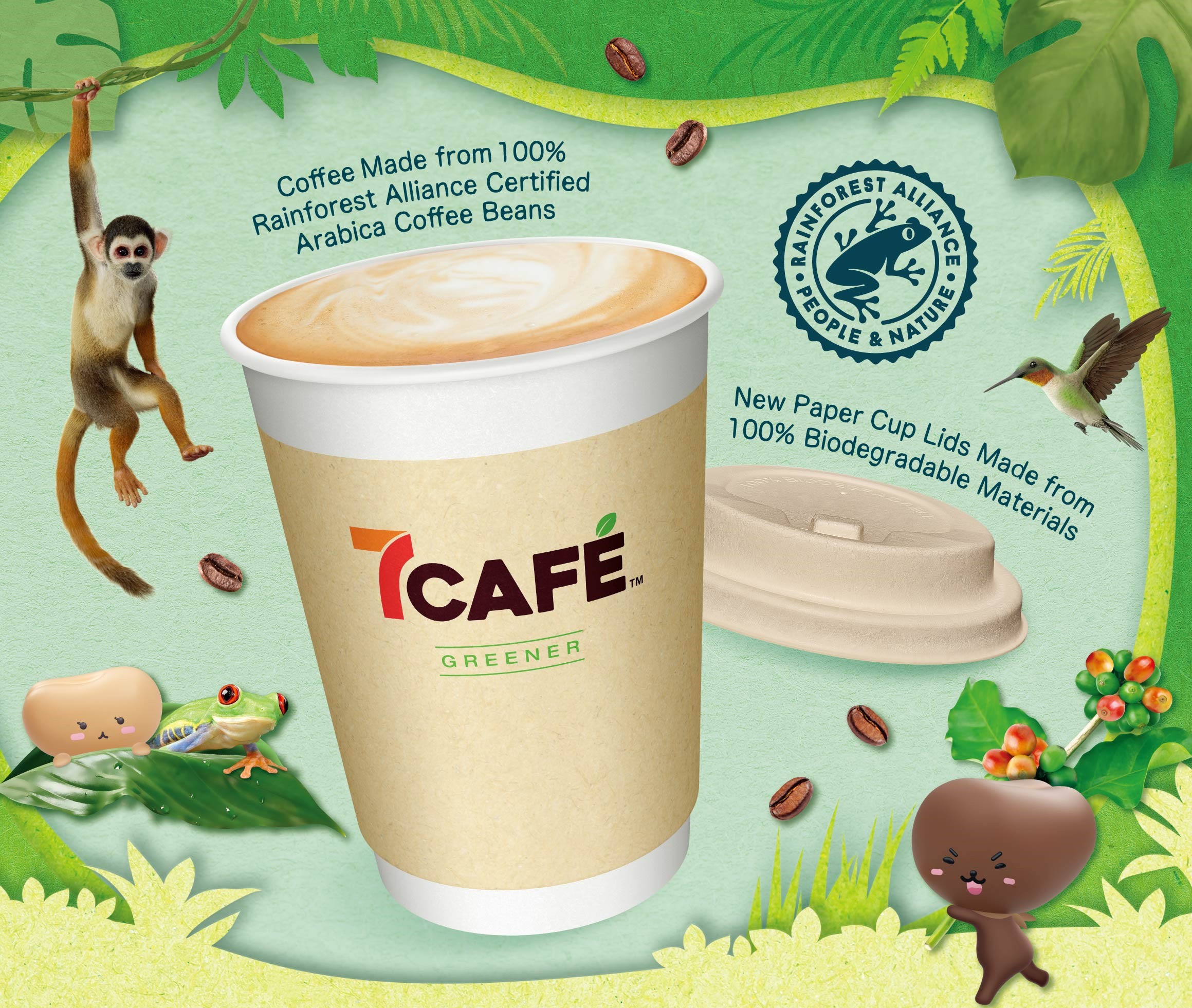 7 Eleven Hong Kong Macau And Singapore 7CAF Sustainable Coffee DFI 7 Eleven Hong Kong Macau And Singapore 7CAF Sustainable Coffee DFI